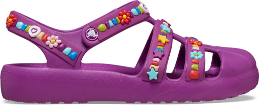 Classic Beaded Fisherman Kids in Grapeberry | Crocs