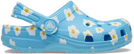 Classic Daisy Clog Toddlers in Tinted Glass | Crocs