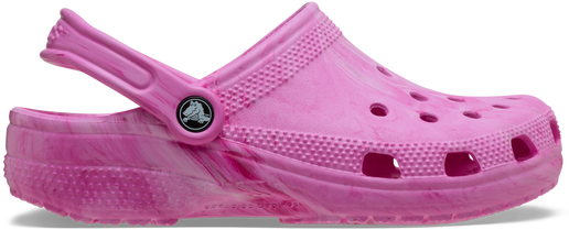 Classic Watercolor Marbled Clog in Pink Swirl | Crocs