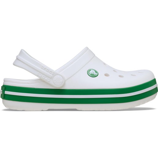 Crocband Clog Toddlers in White/green Ivy | Crocs