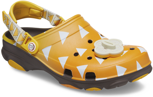Demon Slayer Zenitsu All Terrain Clog in Brown | Crocs